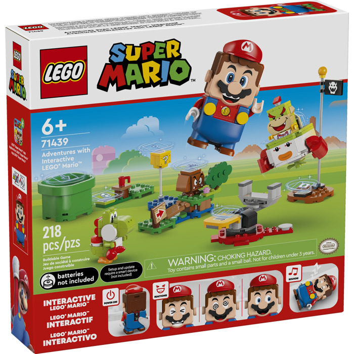 LEGO Adventures with Interactive Mario – Pink & Blue
