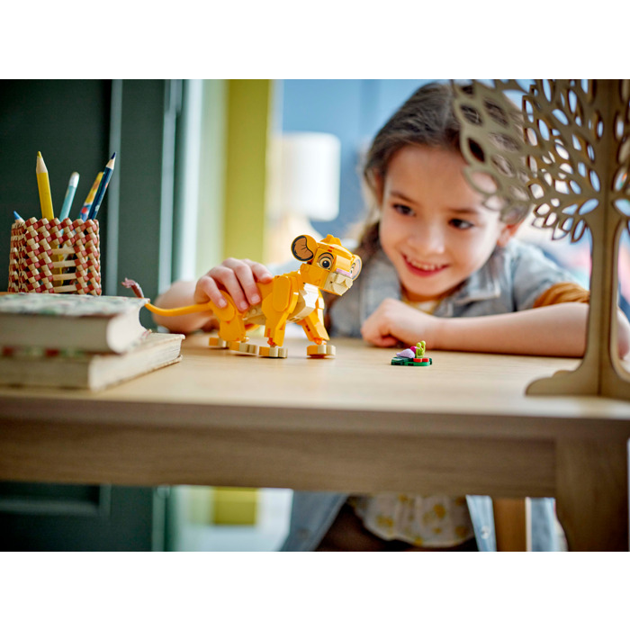 LEGO Simba the Lion King Cub – Pink & Blue